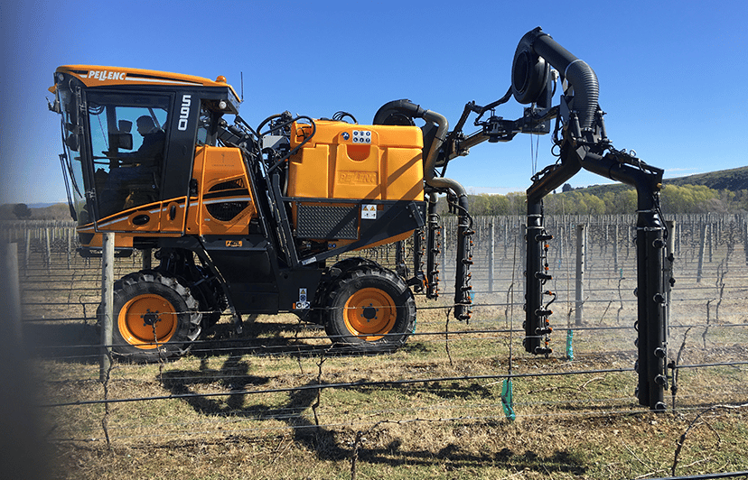 Pellenc Spraying in Hawkes Bay NZ.